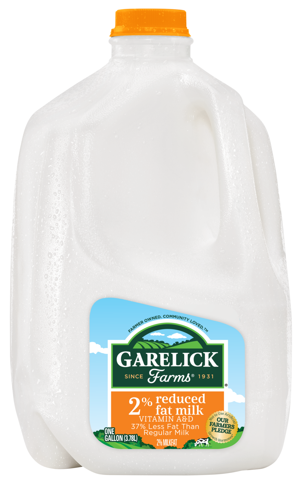 2% Reduced-Fat Milk Plastic Gallon - Garelick Farms®